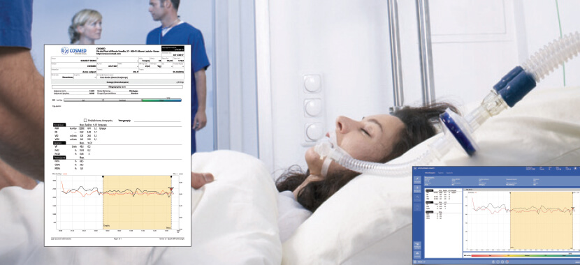 Cosmed Quark RMR - Σύστημα μέτρησης Μεταβολικού Ρυθμού Ηρεμίας